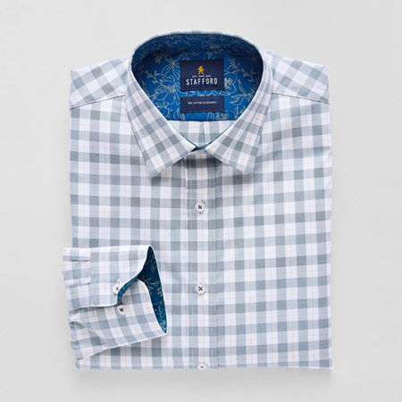 Click here for Stafford Mens Regular Fit Long Sleeve Dress Shirt... prices