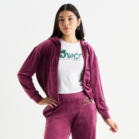 Click here for Juicy By Juicy Couture Womens Juniors Hooded Light... prices