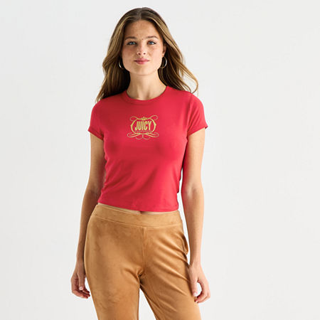 Click here for Juicy By Juicy Couture Womens Juniors Short Sleeve... prices