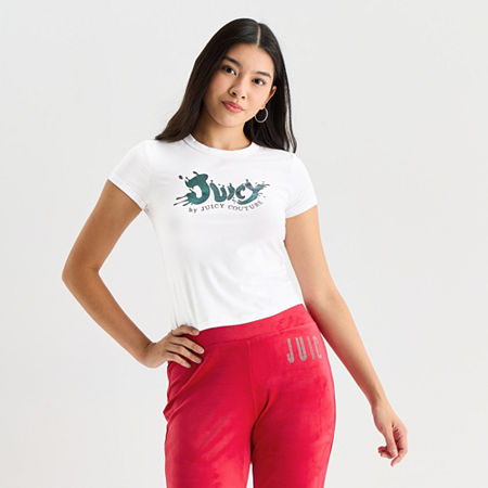 Click here for Juicy By Juicy Couture Womens Juniors Short Sleeve... prices