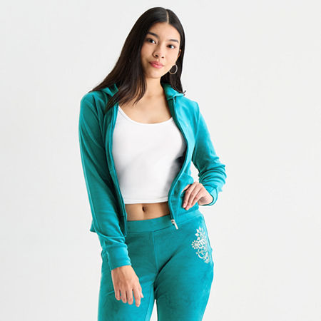 Click here for Juicy By Juicy Couture Womens Hooded Lightweight J... prices