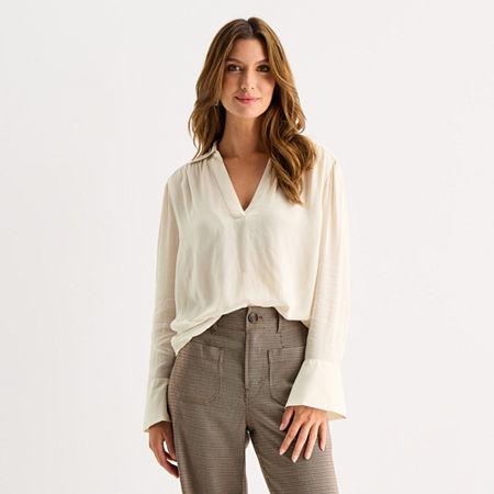 Click here for a.n.a Womens Tall Long Sleeve Blouse  Xx-large Tal... prices