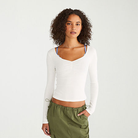 Click here for AEROPOSTALE Womens Juniors Round Neck Long Sleeve... prices