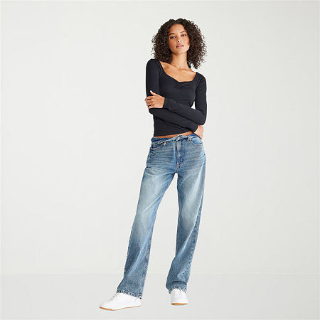 Click here for AEROPOSTALE Juniors Womens Highest Rise Loose Fit... prices