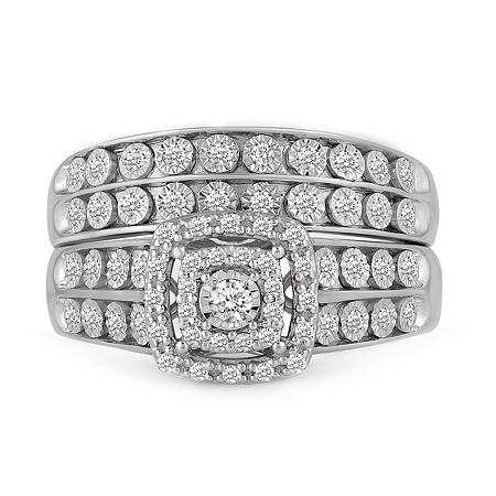 Click here for Womens 3/8 CT. T.W. Natural Diamond 10K White Gold... prices