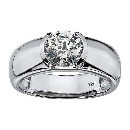 Click here for DiamonArt Mens 2 CT. T.W. White Cubic Zirconia Pla... prices