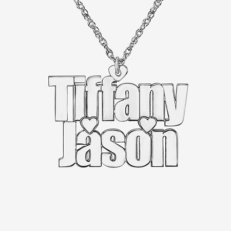 Click here for Womens Sterling Silver 18 Inch Pendant Necklace  O... prices