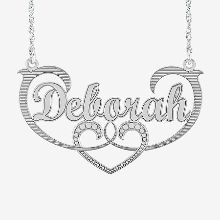 Click here for Womens Sterling Silver 18 Inch Pendant Necklace  O... prices