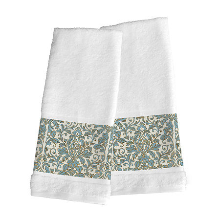 Click here for Laural Home Antique Damask Damask Bath Towel  One... prices