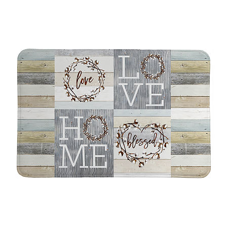 Click here for Laural Home Loving Home Memory Foam Bath Rug  One... prices