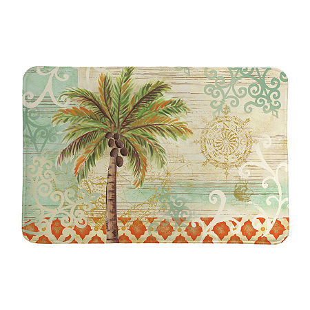 Click here for Laural Home Spice Palm Memory Foam Bath Rug  One S... prices