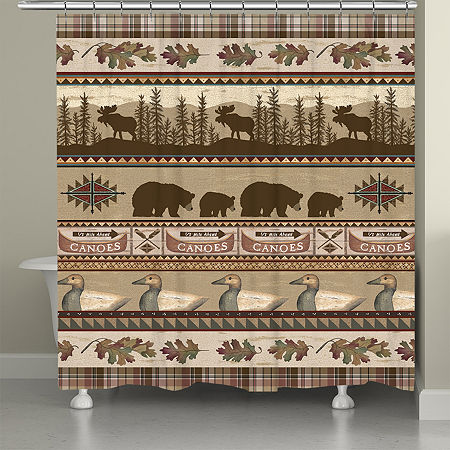 Click here for Laural Home Lodge Look Shower Curtain  One Size  B... prices