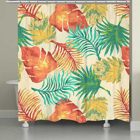 Click here for Laural Home Tropical Havana Shower Curtain  One Si... prices