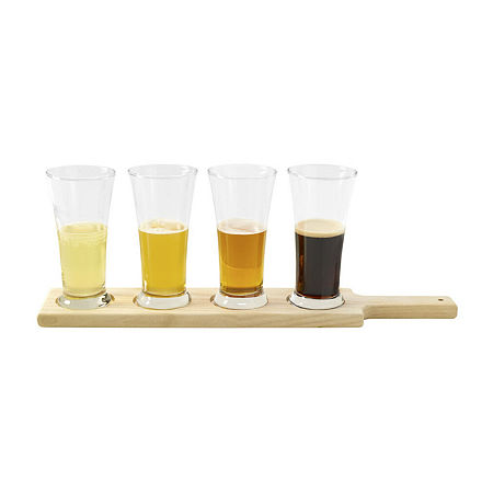Click here for Houdini 5-pc. Beer Glass & Flight Board Set  One S... prices