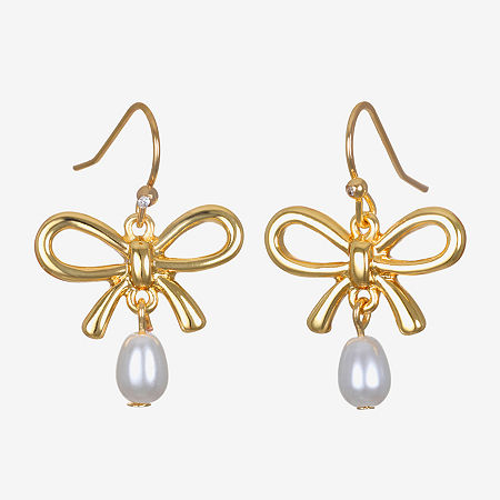 Click here for Bijoux Bar Delicates Gold Tone Womens Simulated Pe... prices