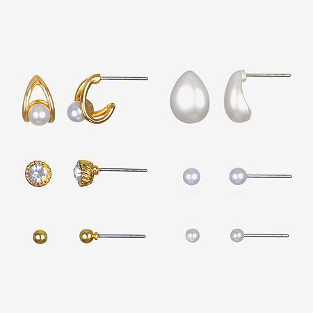 Click here for Bijoux Bar Delicates Gold Tone Womens Glass Simula... prices
