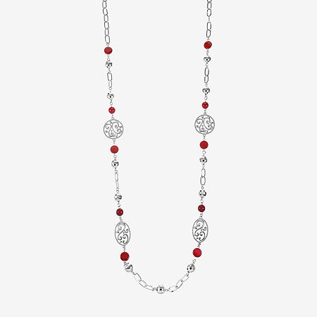 Click here for Mixit Womens 40 Inch Strand Necklace  One Size  Re... prices