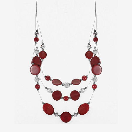 Click here for Mixit Silver Tone Womens Jewelry Set  One Size  Re... prices