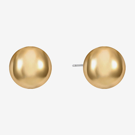Click here for Monet Gold-Tone Ball Stud Earrings  One Size  Yell... prices