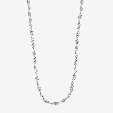 Click here for Liz Claiborne Silver-Tone Textured Twist Necklace... prices