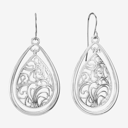 Click here for Liz Claiborne Teardrop Drop Earrings  One Size  Si... prices