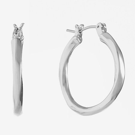 Click here for Liz Claiborne Silver Tone Twist Womens 24mm Hypoal... prices