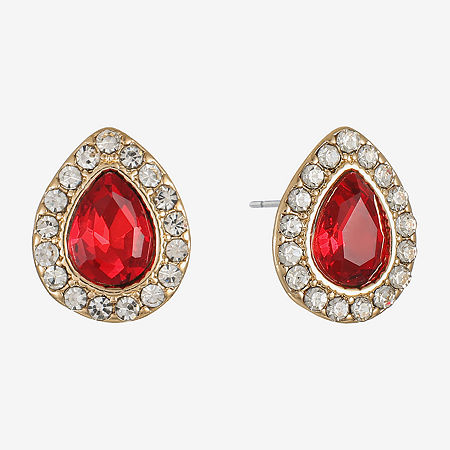 Click here for Monet Jewelry 14.7mm Stud Earrings  One Size  Red prices