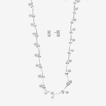 Click here for Monet Jewelry Timeless Collar Necklace And Stud Ea... prices