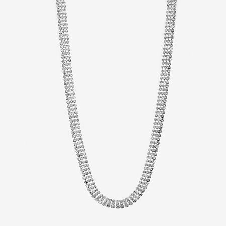 Click here for Monet Jewelry Timeless Silver Tone Womens 18 Inch... prices