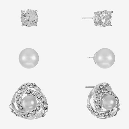 Click here for Monet Jewelry Timeless Womens Simulated Pearl Hypo... prices