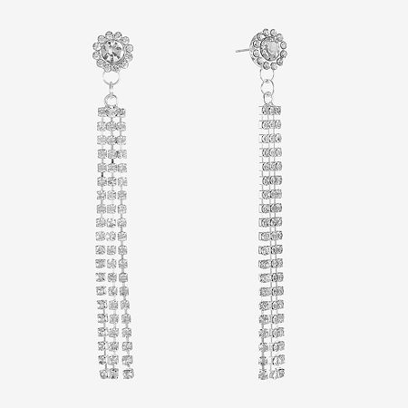Click here for Monet Jewelry Timeless Silver Tone Linear Womens H... prices