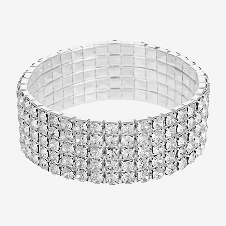Click here for Monet Jewelry Timeless Silver Tone Womens Stretch... prices