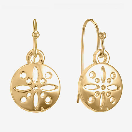 Click here for Liz Claiborne Round Drop Earrings  One Size  Yello... prices