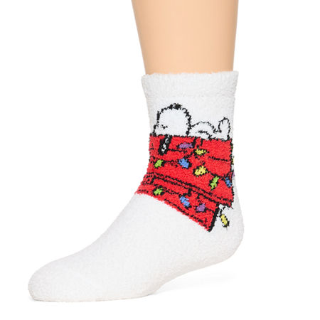 Click here for Toddler Little Unisex 1 Pair Peanuts Snoopy Slippe... prices