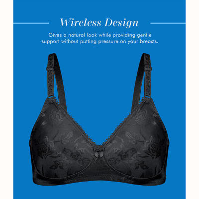 BestForm Floral Jacquard Wireless Soft Cup Bra- 5006222 - JCPenney