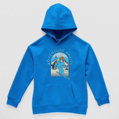 Thereabouts Little Big Boys Fleece Hoodie Color Mountain Ski JCPenney