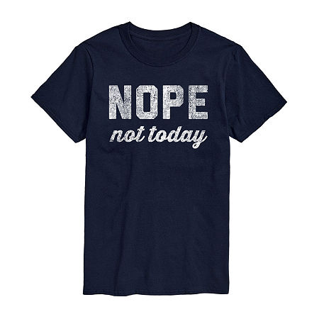 Click here for Mens Short Sleeve Nope Not Today Graphic T-Shirt... prices
