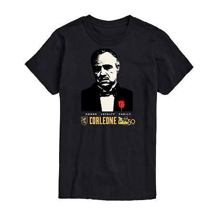 Click here for Mens Short Sleeve The Godfather Graphic T-Shirt  L... prices