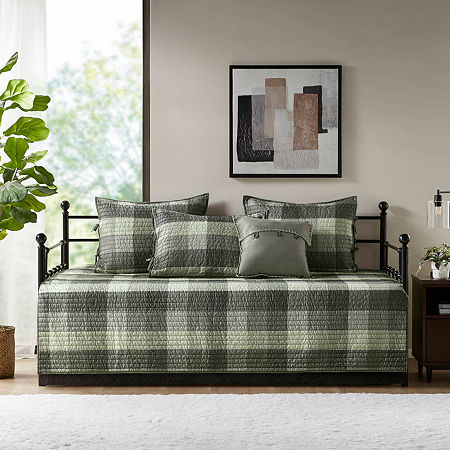Click here for Madison Park Ridge Herringbone 6-Pc. Quilt Set  Da... prices