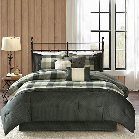 Click here for Madison Park Ridge Herringbone 7-Pc. Comforter Set... prices