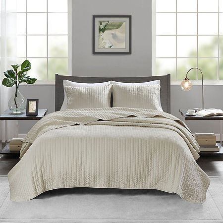 Click here for Madison Park Keaton Quilted 3-Pc. Quilt Set  Full/... prices