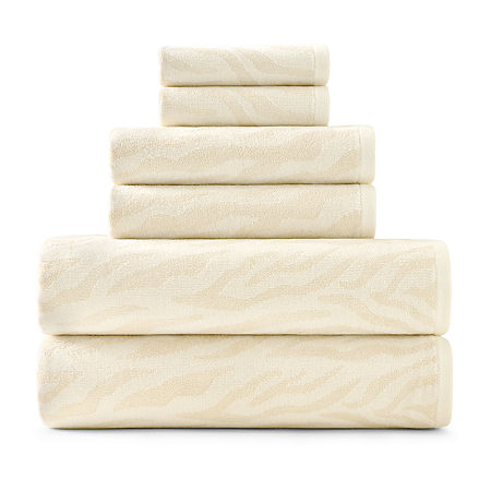 Click here for Fieldcrest Zebra Textured Bath Towel  One Size  Wh... prices