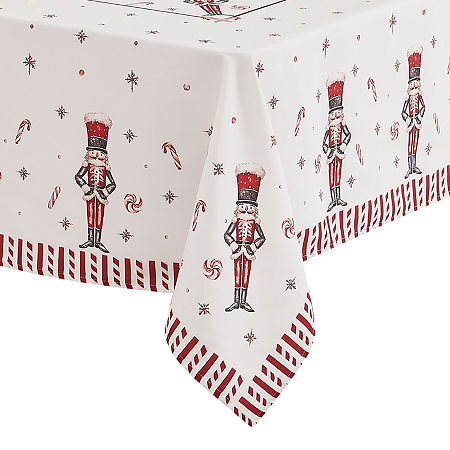 Click here for Avanti Nutcracker Candy Holiday Tablecloth  One Si... prices