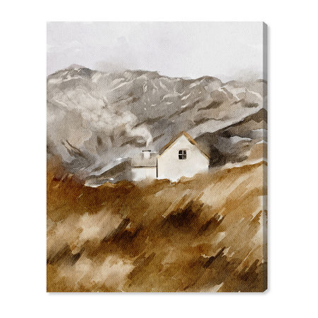 Click here for ART REMEDY House In The Mountains Giclee Nature An... prices