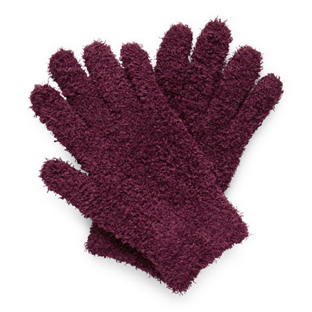 Click here for Mixit Fluffy 1 Pair Gloves  One Size  Red prices