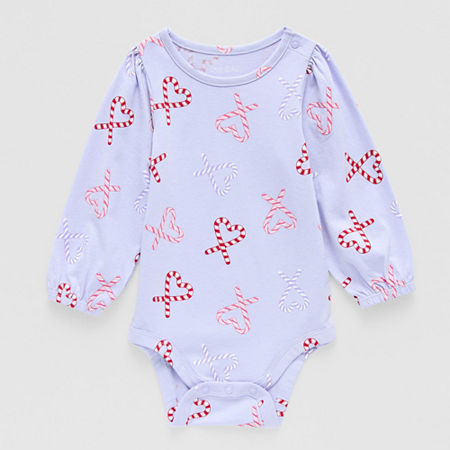 Click here for Okie Dokie Baby Girls Round Neck Long Sleeve Bodys... prices
