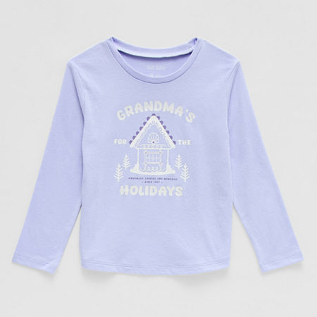 Click here for Okie Dokie Toddler & Little Girls Round Neck Long... prices