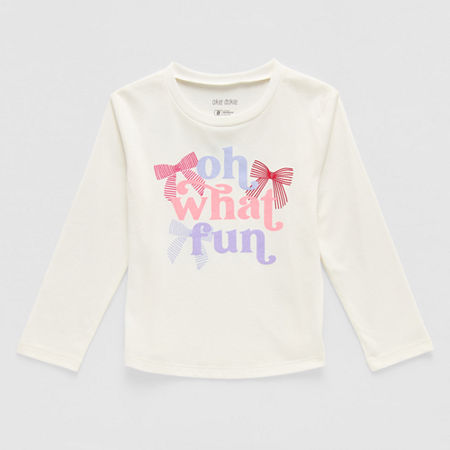 Click here for Okie Dokie Toddler & Little Girls Round Neck Long... prices
