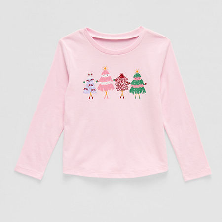Click here for Okie Dokie Toddler & Little Girls Round Neck Long... prices