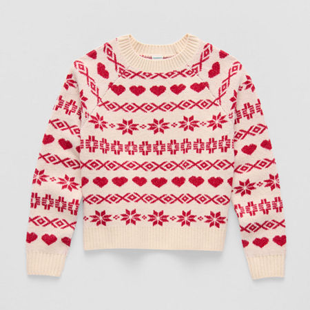 Click here for Thereabouts Little & Big Kid Girls Crew Neck Long... prices